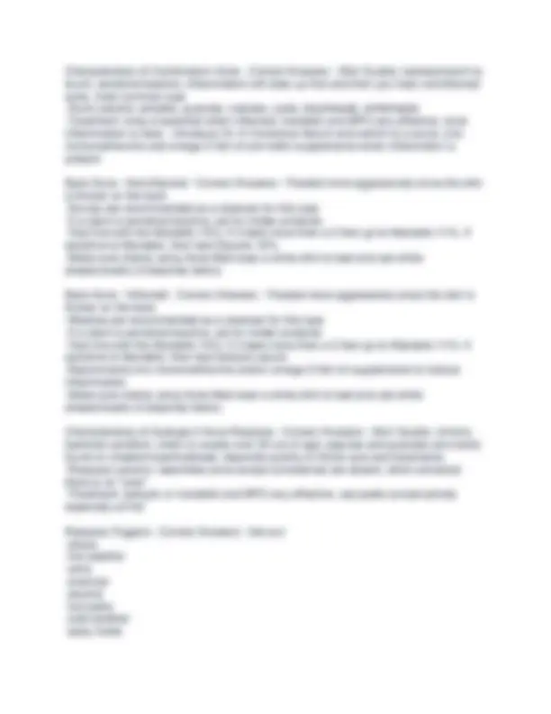 Acne Exam Questions and Answers | Exams Advanced Education | Docsity