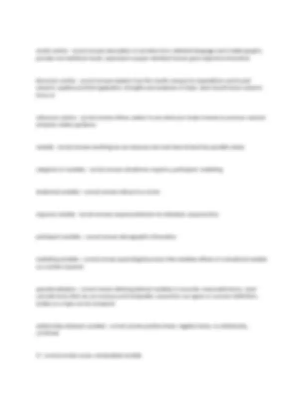 Research Methods Final Exam questions with correct answers. | Exams ...