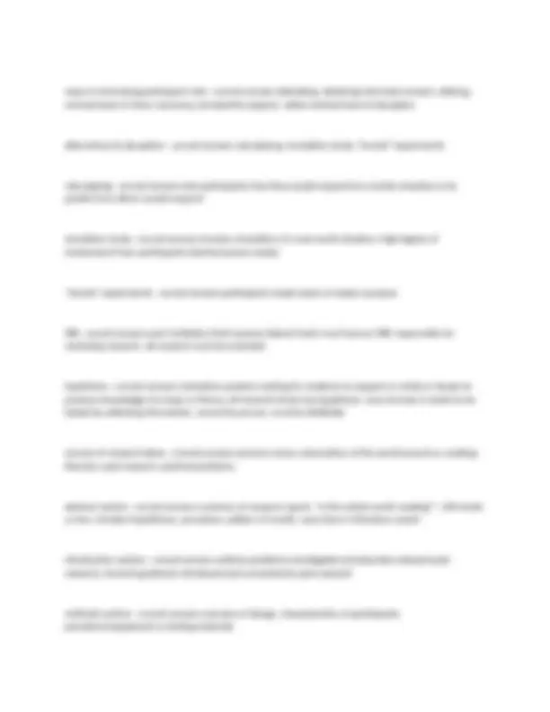 Research Methods Final Exam questions with correct answers. | Exams ...