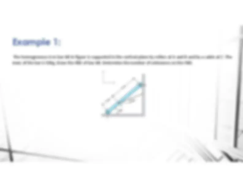 Statics of Rigid Bodies: Equilibrium, Free-Body Diagrams, and Truss ...