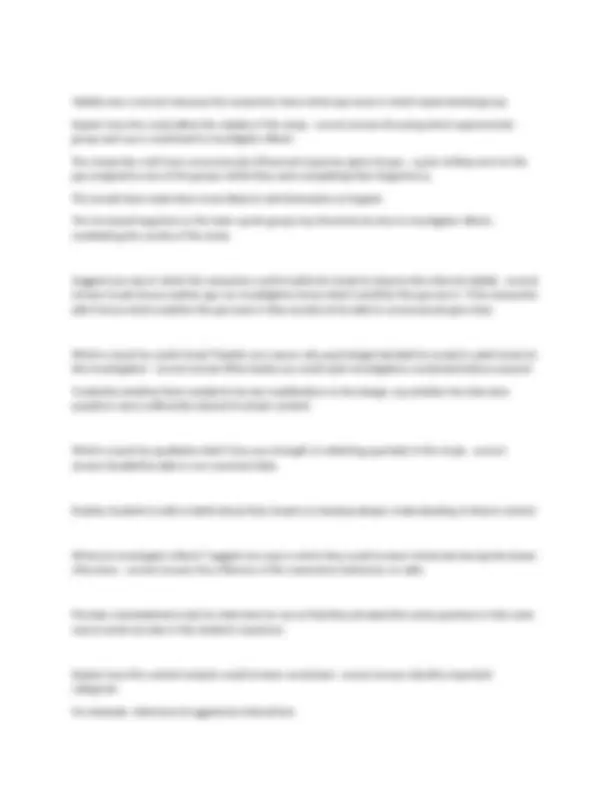 Research Methods Past Paper Questions and Answers | Exams Research ...