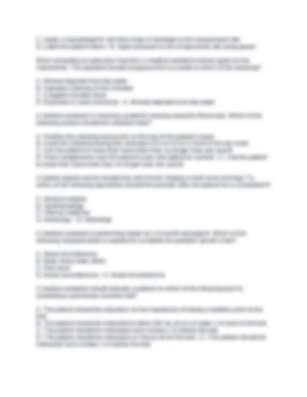 CCMA FINAL PRACTICE TEST questions and answers | Exams Advanced ...