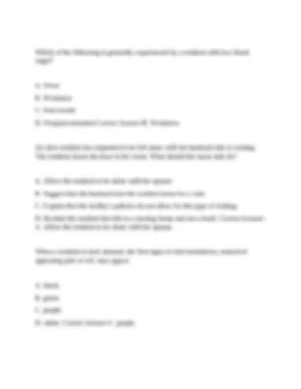 Prometric CNA Practice Questions with Correct Answers | Exams Nursing ...