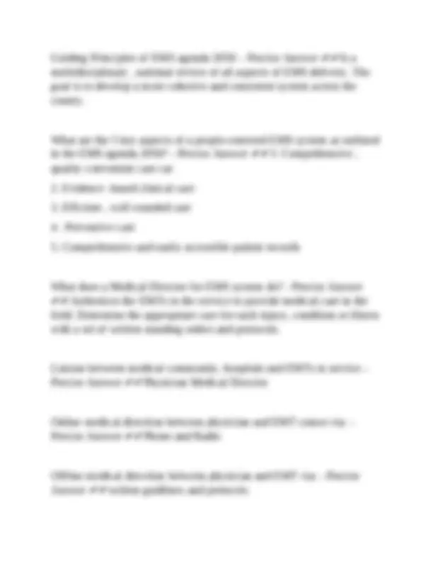 AAOS EMT BASIC (12TH EDITION) CHAPTER 1 2024/2025 WITH 100% ACCURATE ...