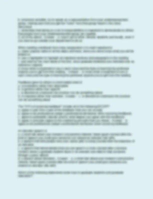 CPCE EXAM QUESTIONS AND ANSWERS | Exams Social Sciences | Docsity