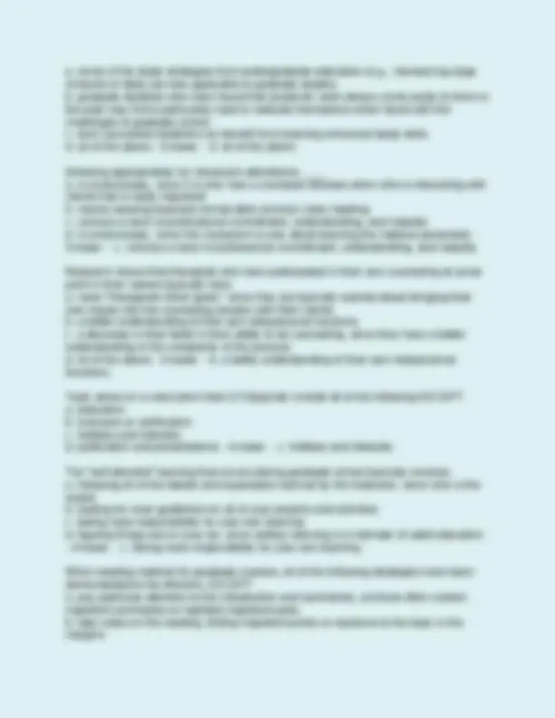CPCE EXAM QUESTIONS AND ANSWERS | Exams Social Sciences | Docsity
