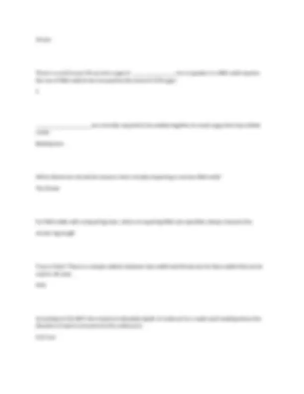 CWB Level 1 Exam Preparation | Exams Nursing | Docsity