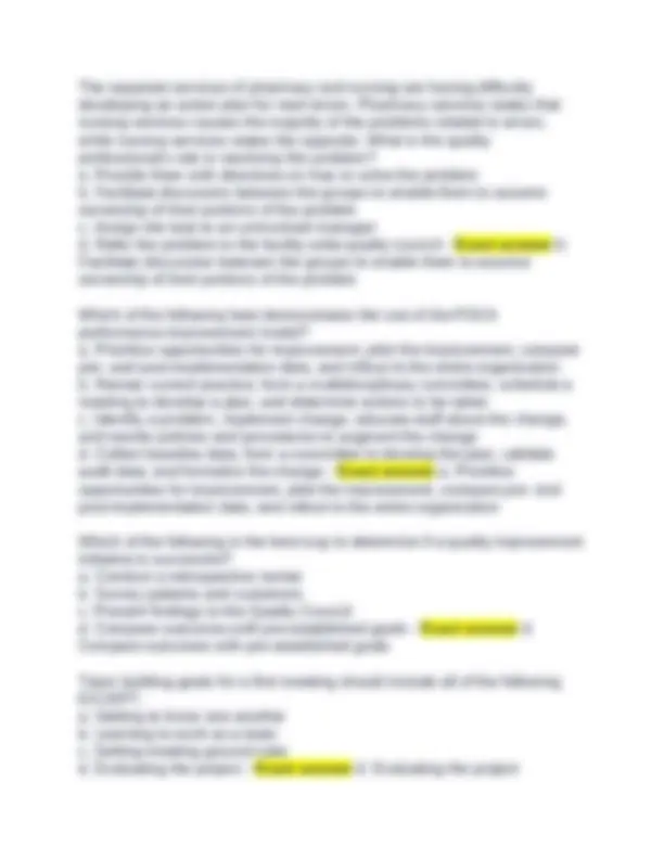 REVISED NAHQ CPHQ PRACTICE TEST QUESTIONS AND ANSWERS ALL CORRECT 2024 ...
