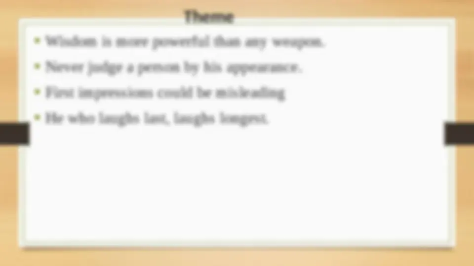 The Midnight Visitor – by Robert Arther - PPT | Slides English | Docsity