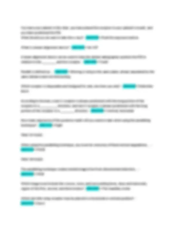 TCDHA RAD MIDTERM EXAM 2024 | ALL 100 QUESTIONS AND CORRECT ANSWERS ...