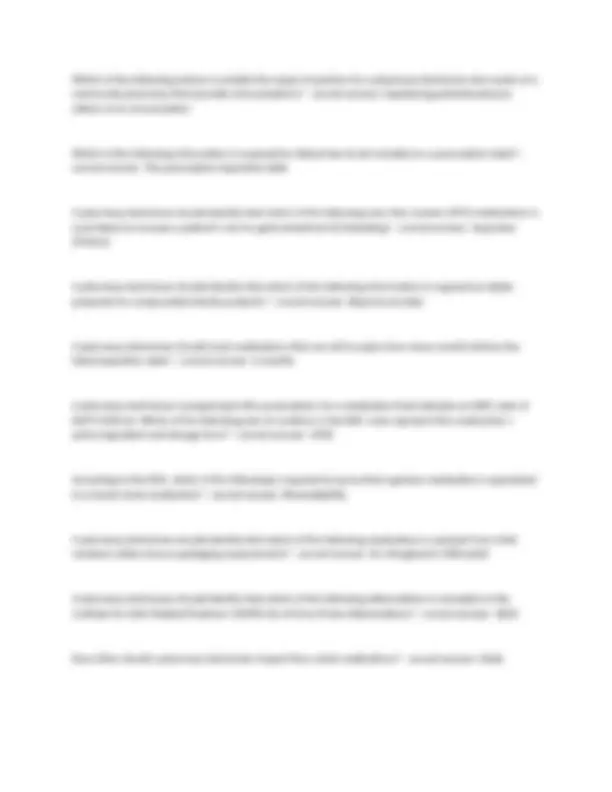 NHA Pharmacy Tech Practice Test Questions with correct answers. | Exams ...