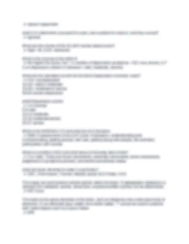 Psychiatric NP Exam Questions and Answers 2024 | Exams Nursing | Docsity