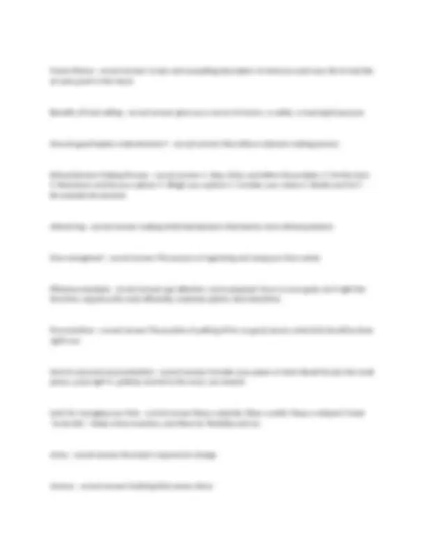 Wright Brothers Leadership - CAP | Exams Nursing | Docsity