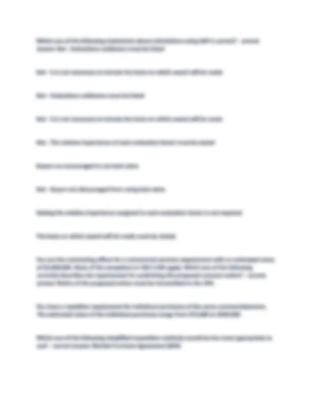 CON 2370 Simplified Acquisition Procedures Questions and Answers, 100 ...