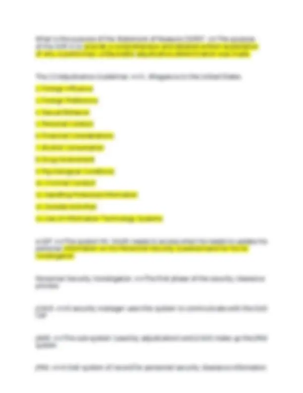 SPēD SFPC PERSEC Questions and Answers with Complete Solution | Exams ...