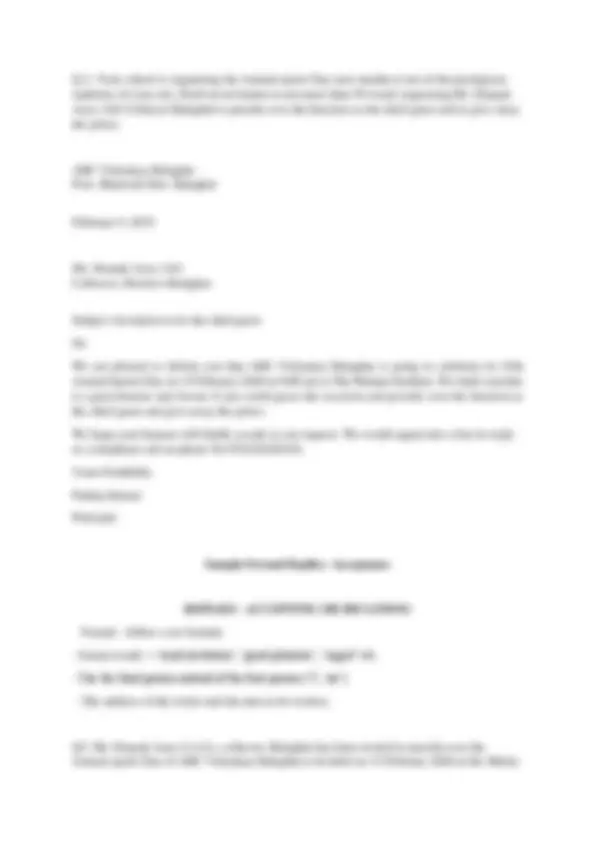 Formal and Informal Invitations and Replies: A Guide for Class XII ...