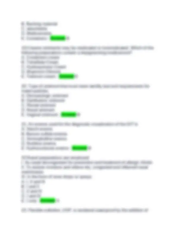 PACOP - PHARMACEUTICAL DOSAGE FORMS (BLUE) (300 QUESTIONS AND ALL ...