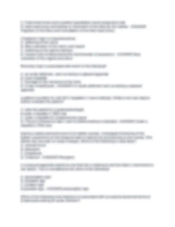 ANCC FNP Exam Review Questions LEIK part 1 accurate | Exams Nursing ...