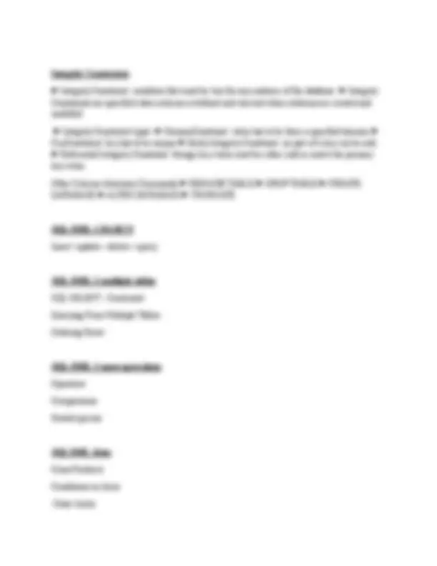 cheat notes for database management systems | Cheat Sheet Database ...