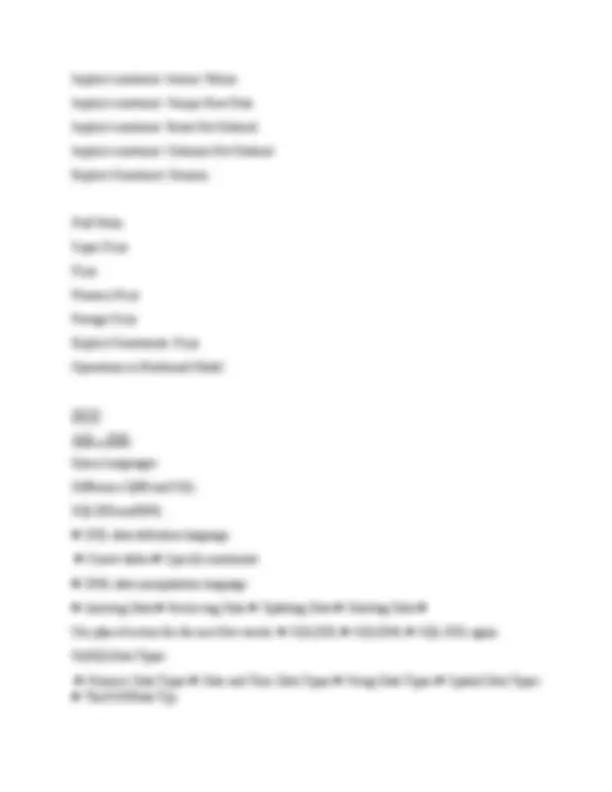 cheat notes for database management systems | Cheat Sheet Database ...