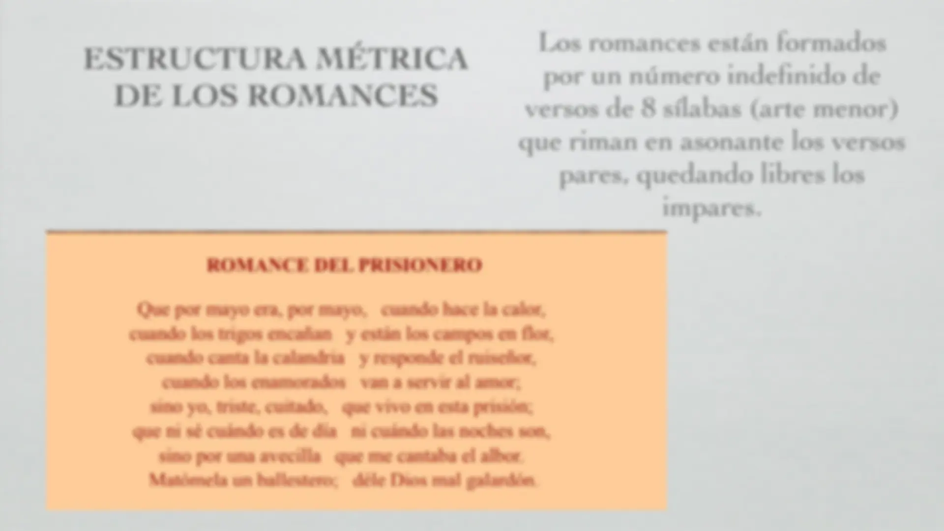Lírica Culta y Popular en el Siglo XV: Romances y Coplas | Diapositivas ...