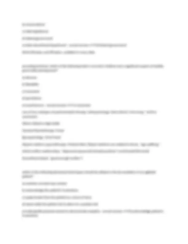 PRITE Questions from 2024 with 100% Correct Answers | Exams Nursing ...