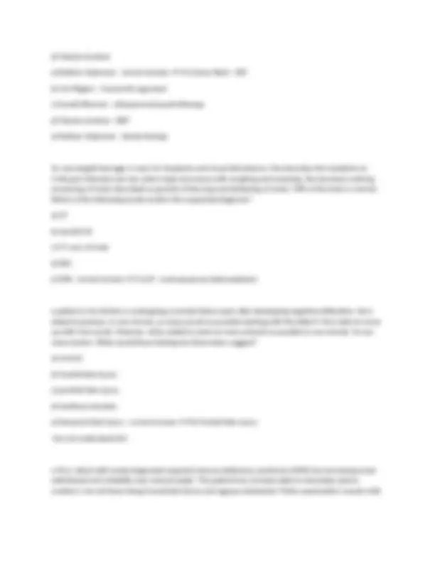 PRITE Questions from 2024 with 100% Correct Answers | Exams Nursing ...