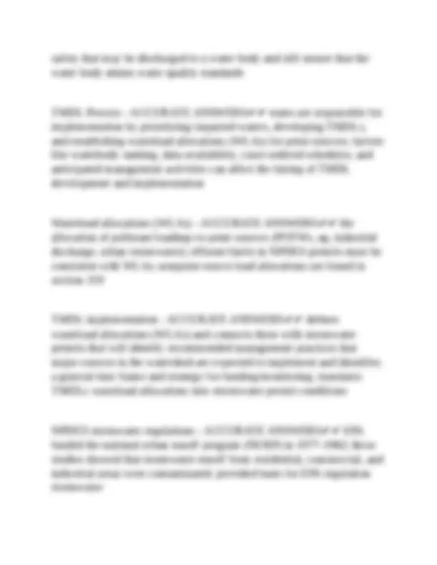 CESSWI Exam Study Guide: Mastering the Clean Water Act | Exams Nursing ...