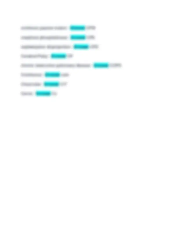 Nursing Terminology Glossary | Exams Nursing | Docsity