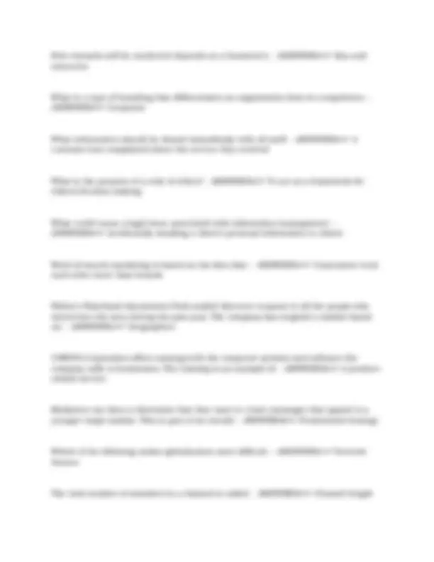 DECA Marketing 2024 practice exam with correct answers | Exams ...