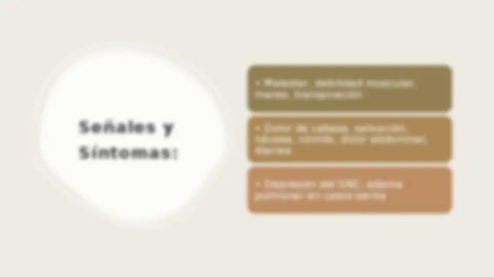 Carbamatos de N-Metilo: Efectos, Síntomas y Tratamiento | Resúmenes de ...
