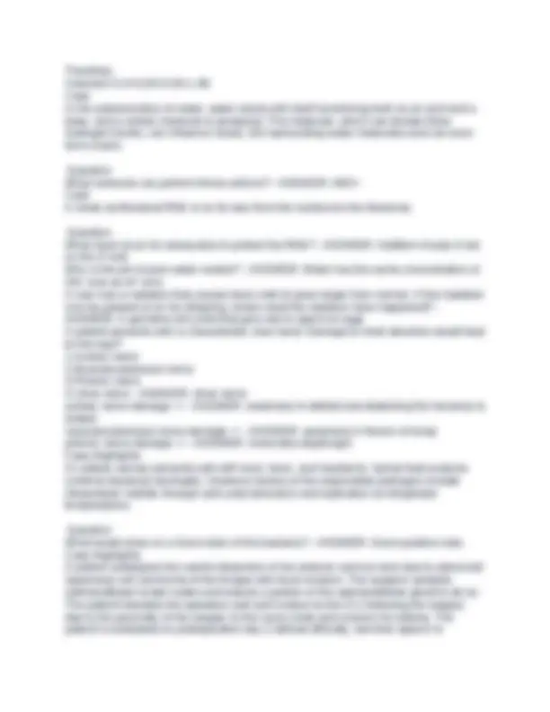 PA-CAT Practice Exam with Correct Answers | Exams Nursing | Docsity