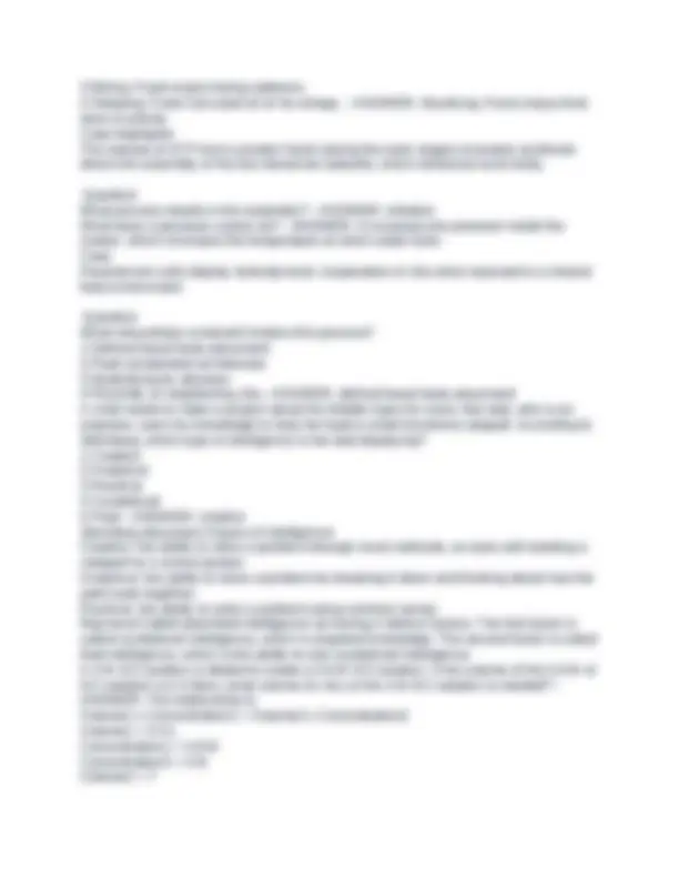 PA-CAT Practice Exam with Correct Answers | Exams Nursing | Docsity