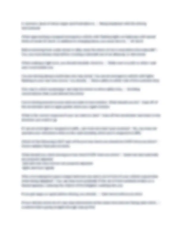 ICBC Knowledge test actual written exam latest update | Exams Advanced ...