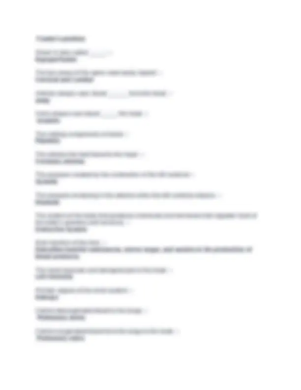 EMT Midterm Exam Study Guide | Exams Health sciences | Docsity