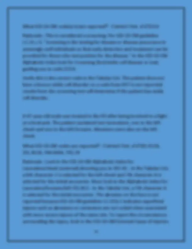 AAPC Chapter 5 Exam Review Questions and Answers!! | Exams Nursing | Docsity