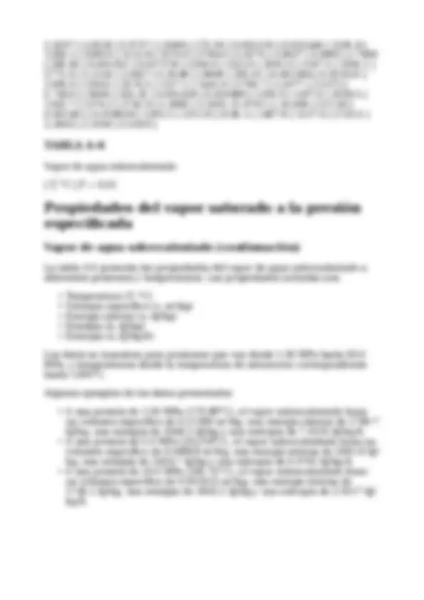 Tablas de propiedades termodinámicas del vapor de agua y refrigerante ...