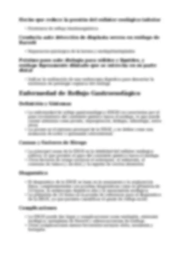 Enfermedades del Esófago y Reflujo Gastroesofágico: Un Resumen de ...