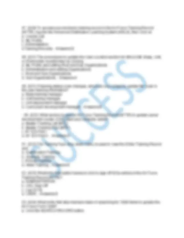 4N0X1 CDC 5 Level Vol 1 Questions & Answers | Exams Nursing | Docsity