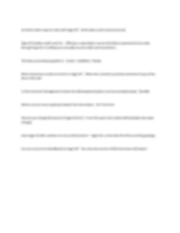 Sage 50 questions and answers 2024 | Exams Advanced Education | Docsity