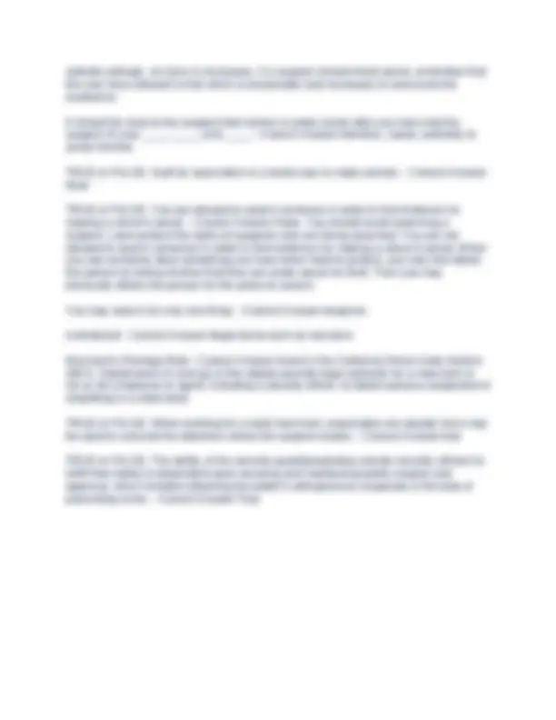 Powers To Arrest - PSO Lesson 4: Detainment, Frisk, Citizen's Arrest, and Use of Force | Exams ...