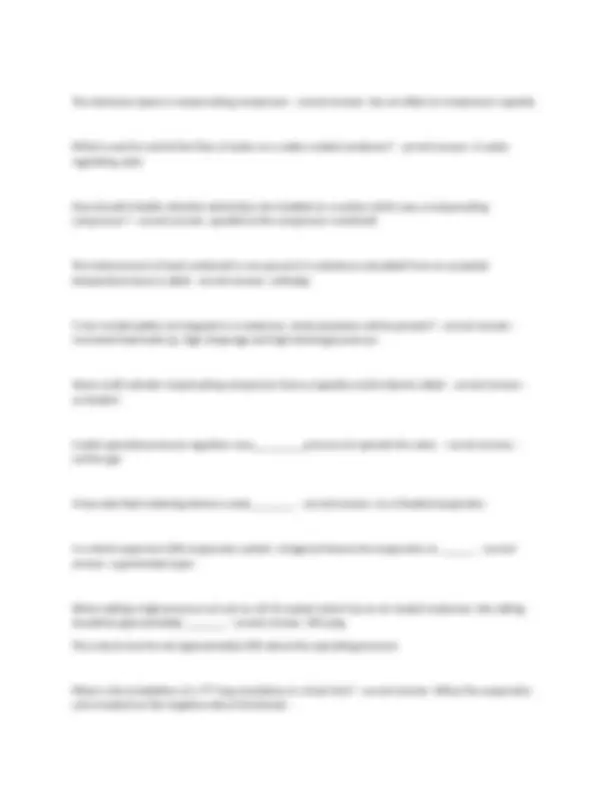 Air Conditioning Certification Practice Test Questions and Answers ...