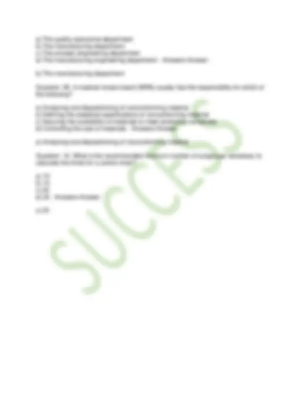 ASQ CQT CERTIFICATION EXAM SAMPLE QUESTIONS | Exams Social Sciences ...