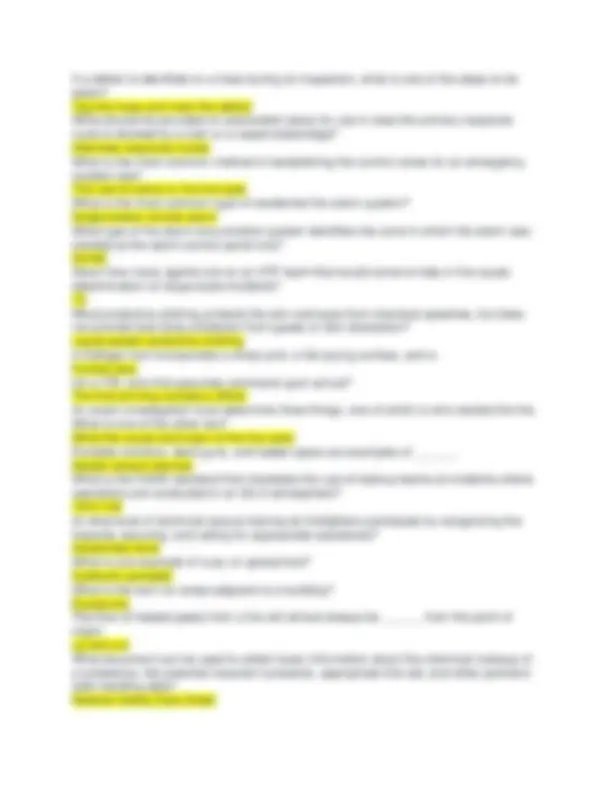 OSFM IL Advanced Tech Firefighter Best Answers 2024-2025 | Exams Safety ...