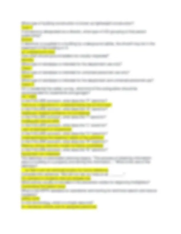 OSFM IL Advanced Tech Firefighter Best Answers 2024-2025 | Exams Safety ...