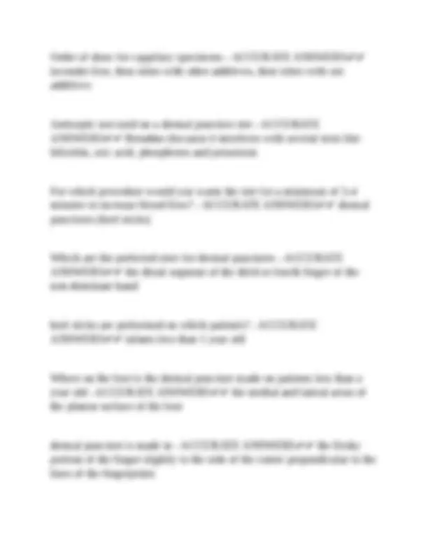 NHA CCMA Exam 2024/2025: Study Guide with Answers | Exams Nursing | Docsity