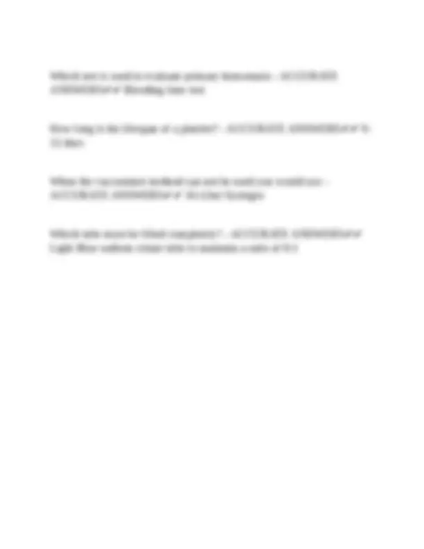 NHA CCMA Exam 2024/2025: Study Guide with Answers | Exams Nursing | Docsity