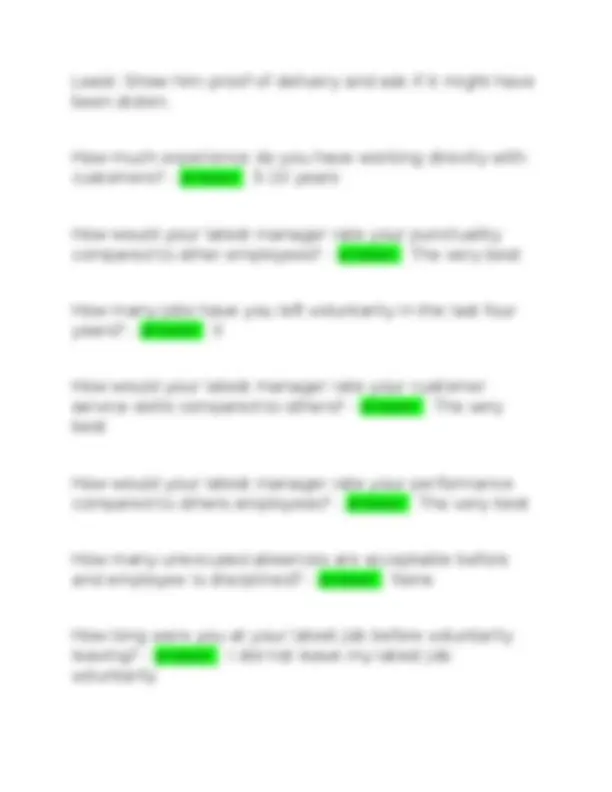 Post Office Exam 474: Sample Questions and Answers | Exams Biology ...