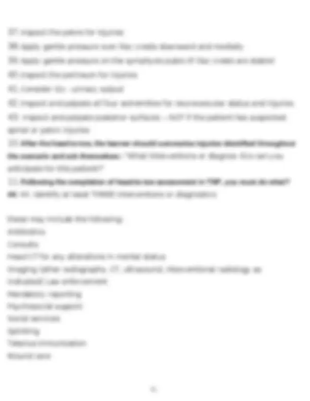 Trauma Nursing Process (TNP) & TNCC 9th Edition: Trauma Patient Care ...