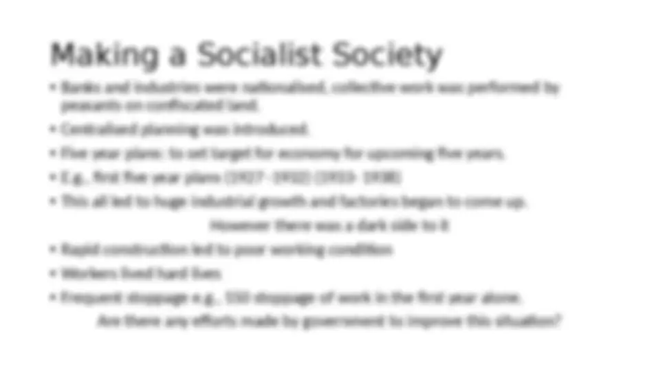 Socialism in Europe & The Russian Revolution – History – PPT – Power ...
